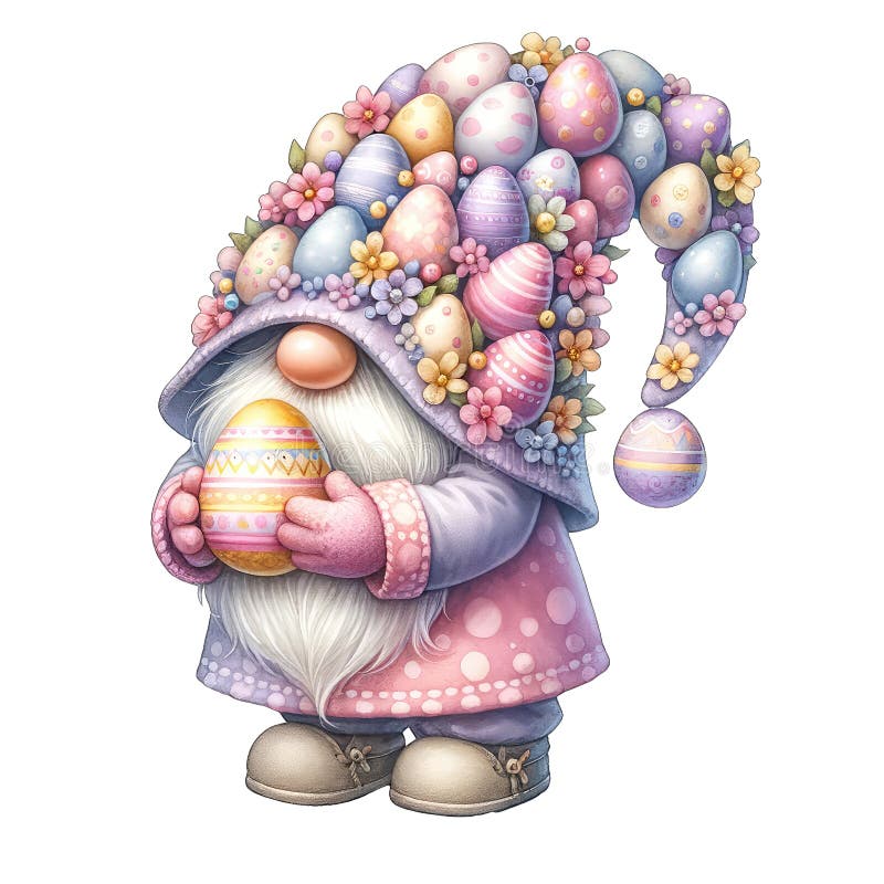 Delight in the Whimsical Charm of this Adorable Easter Gnome ...