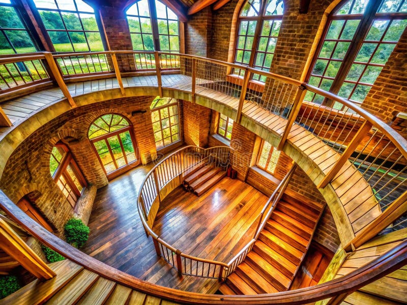 Charming English Countryside Roundhouse Interior a Study in Curved ...