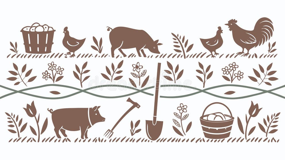 Charming Rural Event Invitations Stock Illustrations – 47 Charming ...