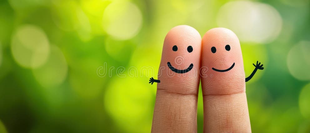 The Charming Finger Characters Bringing Joy with Smiling Faces AI ...