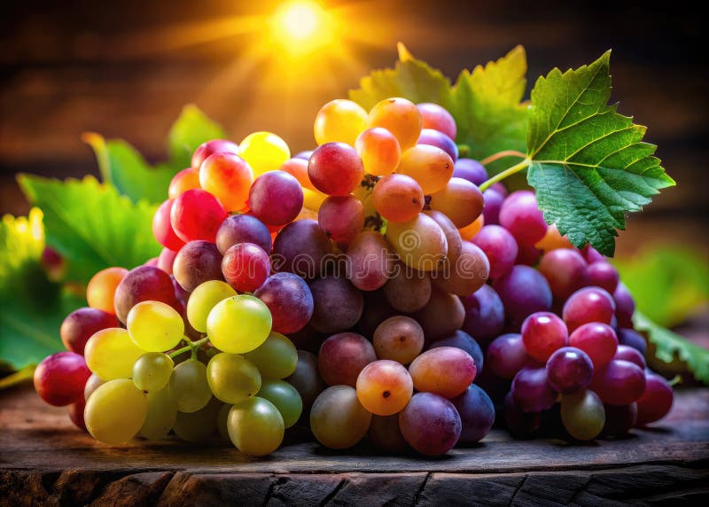 A Glowing Grapevine of Shared Ideas Cute Flat Design Illustration for ...