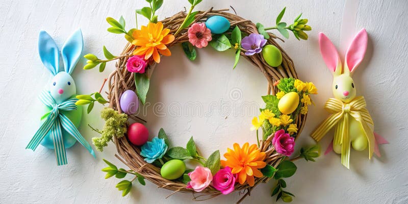 Charming Homemade Easter Vine Wreath a Delightful DIY Project for ...