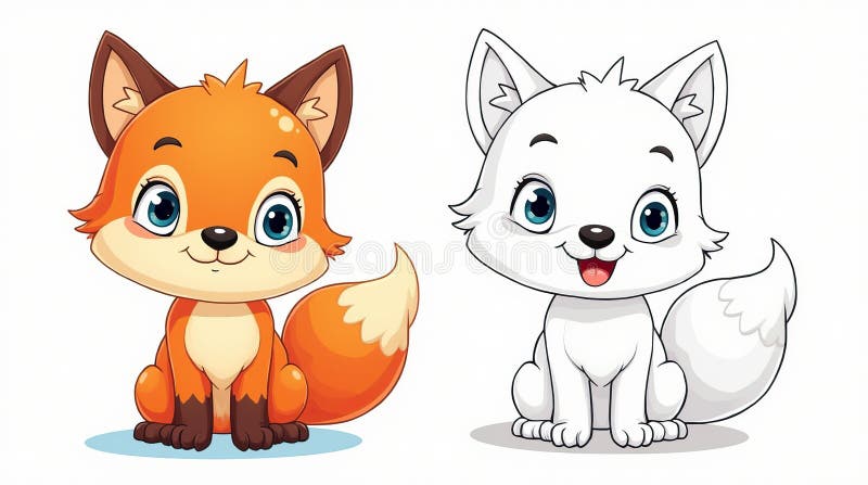 Cartoon Fox Side Stock Illustrations – 631 Cartoon Fox Side Stock ...