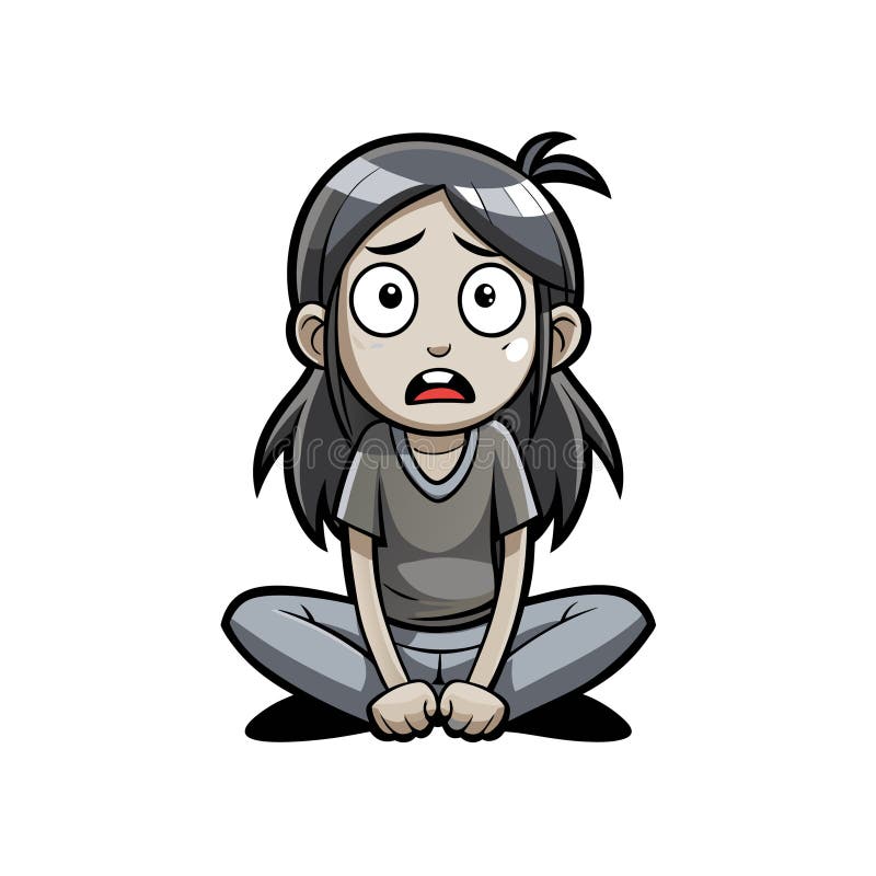 Charming Introduction of a Girl Stock Illustration - Illustration of ...