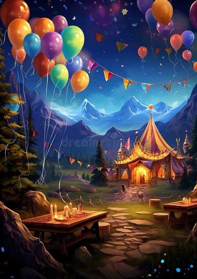 Charming Invitation Elements Stock Illustration - Illustration of ...