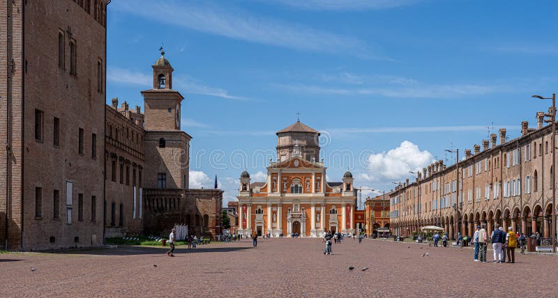 Charming Italian Town in Emilia Romagna with Traditional Architecture ...