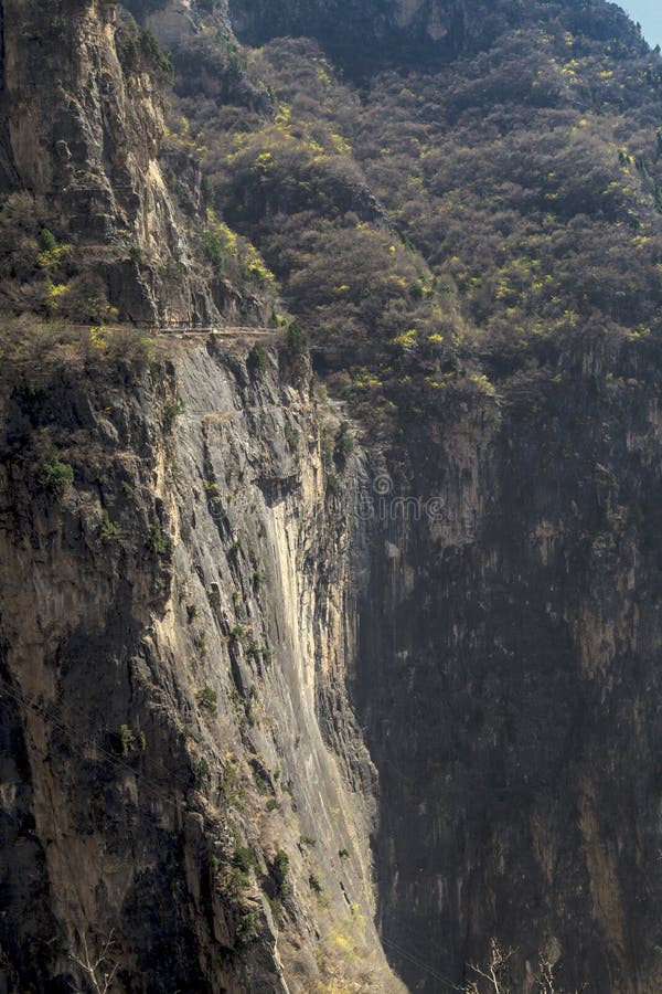 A Fascinating View of the Valley Stock Image - Image of canyon, outdoor ...