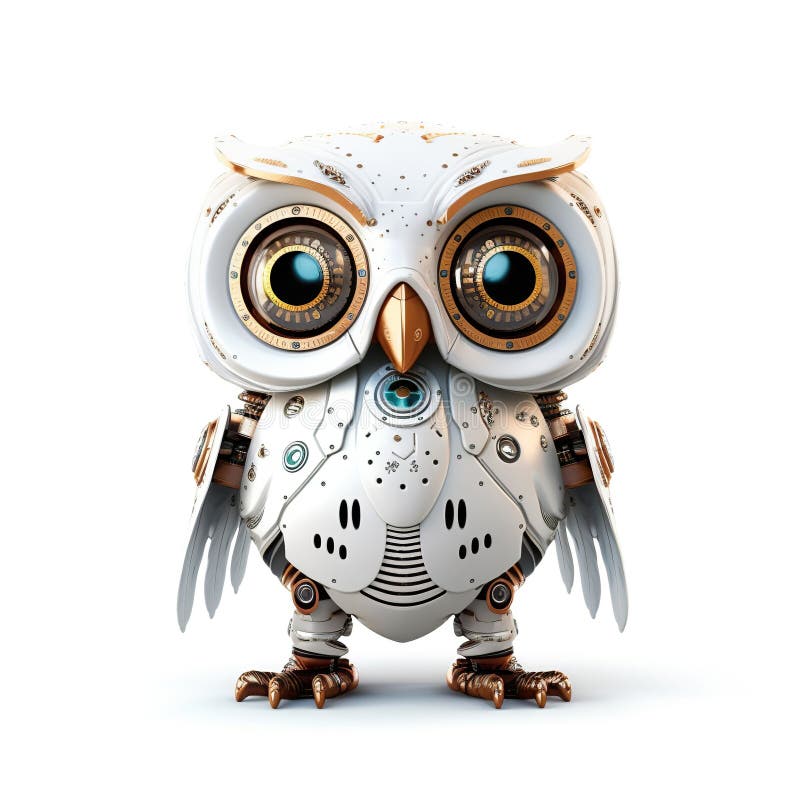 Robotic Owl Stock Illustrations – 142 Robotic Owl Stock Illustrations ...