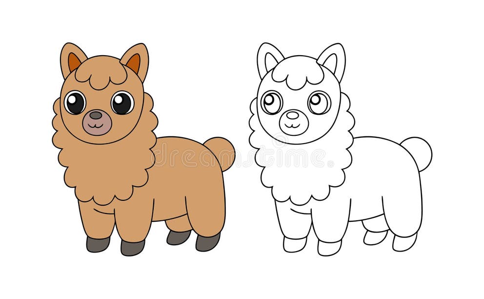 Charming Paca Coloring Design for Kids Stock Vector - Illustration of ...