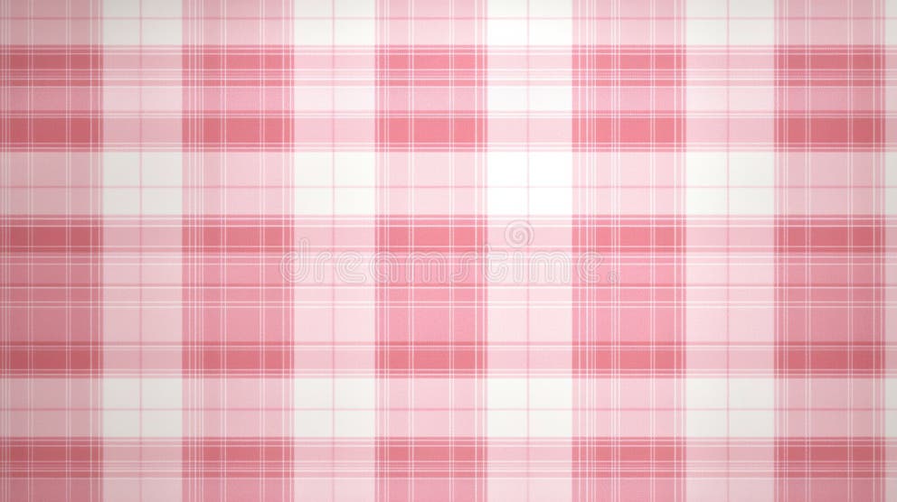 Charming Pink Plaid Pattern Background Design Stock Photo - Image of ...