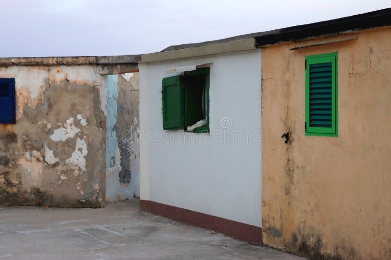 Jadrija Beach in Sibenik, Croatia Stock Photo - Image of cabin, tourist ...