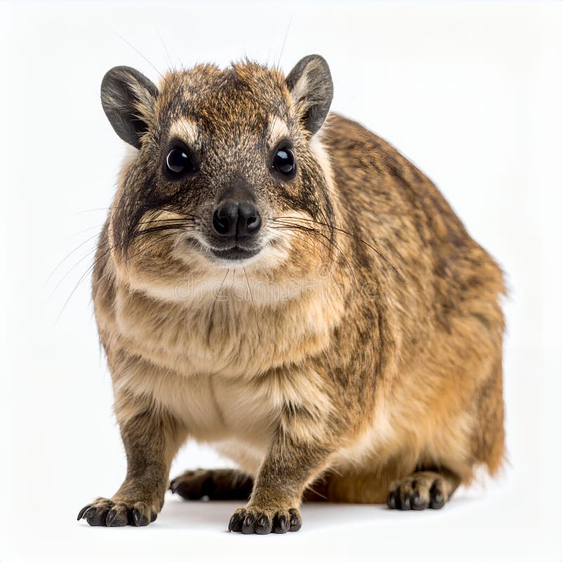 Captivating Rock Hyrax Portrait, Expressive Eyes Looking Directly at ...
