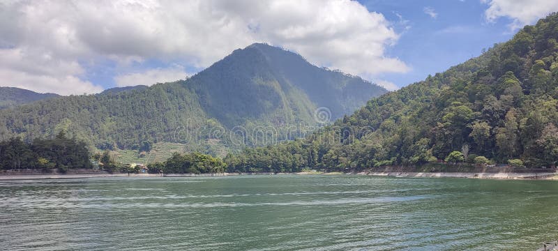 The Charming of Sarangan Lake, East Java Stock Image - Image of lake ...