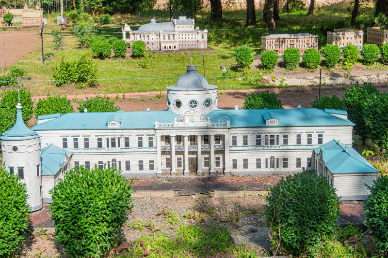 A Charming, Small-scale, Neoclassical Building with a Symmetrical ...