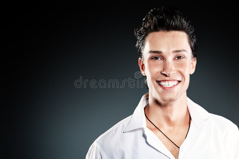 Charming smile stock photo. Image of elegant, eyes, beauty - 62414268