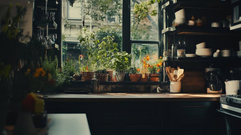 A Charming and Snug Dining Area with Visible Beams and Oversized ...