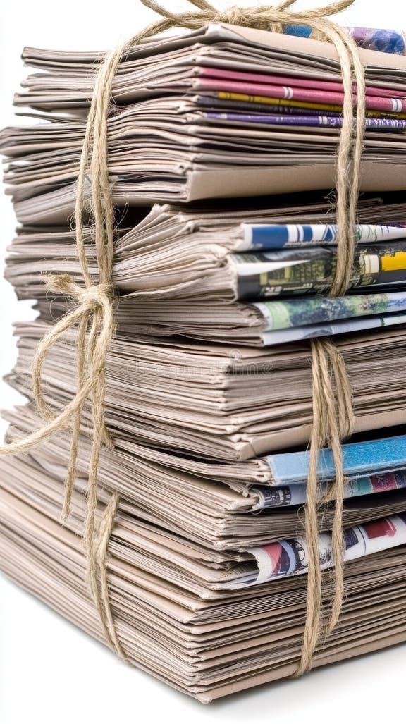 A Charming Stack of Kraft Paper-wrapped Boxes Featuring String, Placed ...