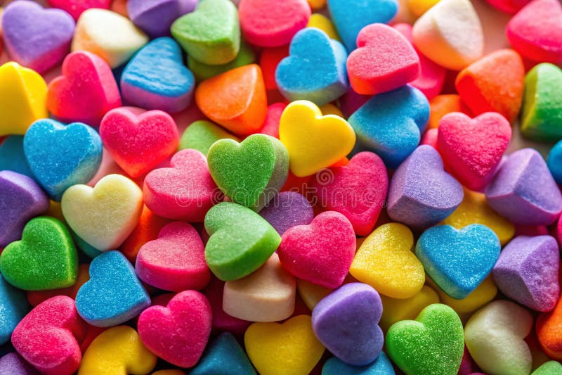 Charming Valentines Day Candy Hearts Clipart a Visual Guide To Rule of ...