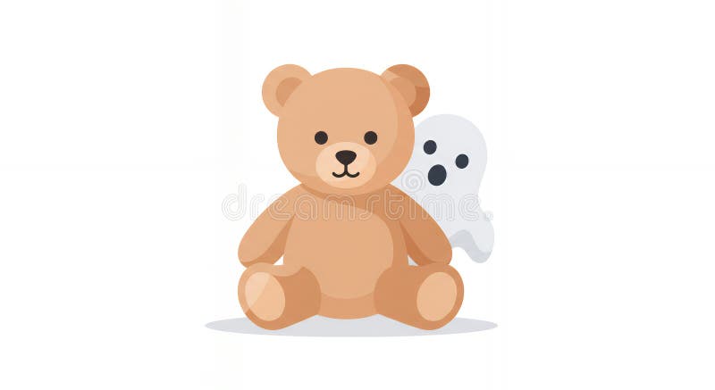 Cute Ghost Character Sitting Stock Illustrations – 313 Cute Ghost ...