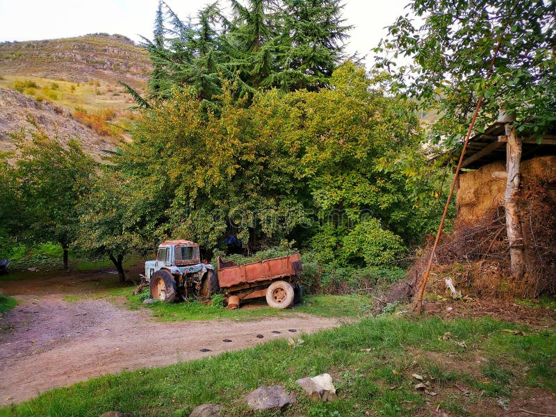 Charming Village Chinari in Armenia! Stock Photo - Image of forest ...