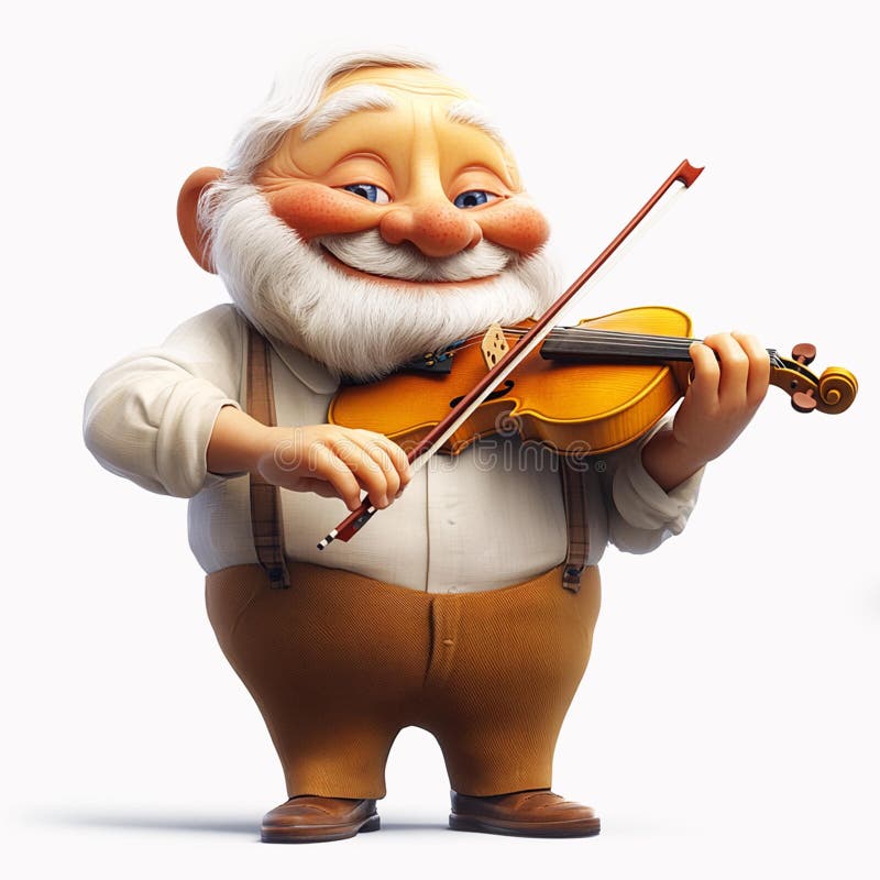 Fat Man Play Violin Stock Illustrations – 3 Fat Man Play Violin Stock ...