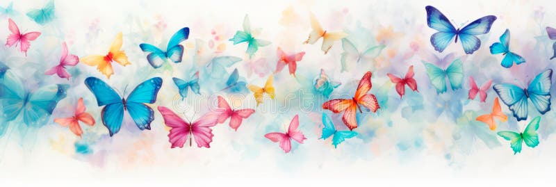 Charming Watercolor Butterflies that Bring a Feeling of Lightness and ...