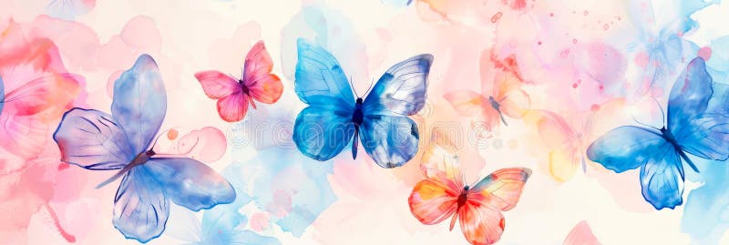 Charming Watercolor Butterflies that Bring a Feeling of Lightness and ...
