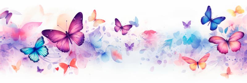 Charming Watercolor Butterflies that Bring a Feeling of Lightness and ...