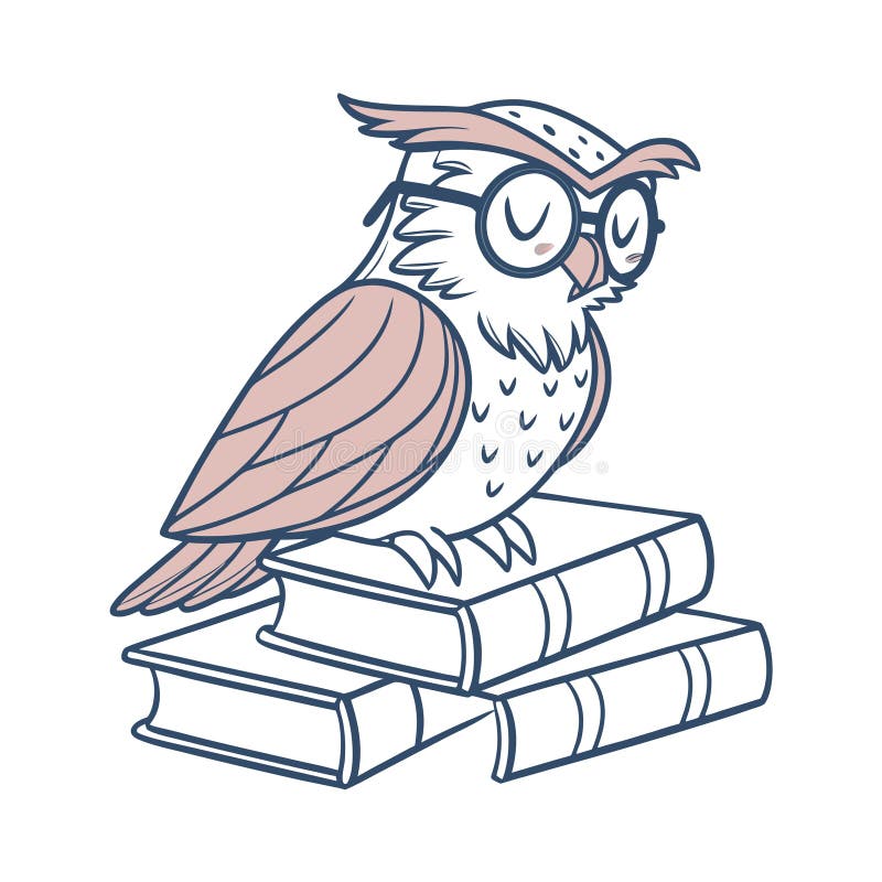 Charming Wise Character Cartoon Vector NFT Stock Vector - Illustration ...