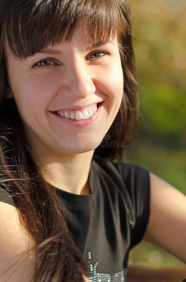 Charming Woman with a Beautiful Stock Photo - Image of 2025 ...