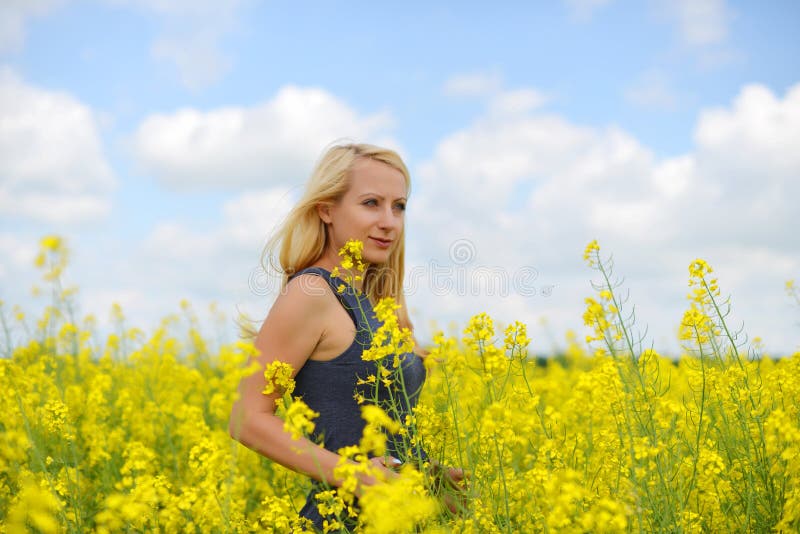 Charming woman stock photo. Image of landscape, charming - 101920486