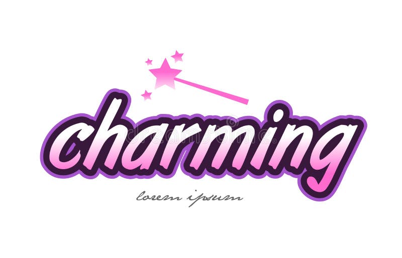 Charming Word Stock Illustrations – 495 Charming Word Stock ...