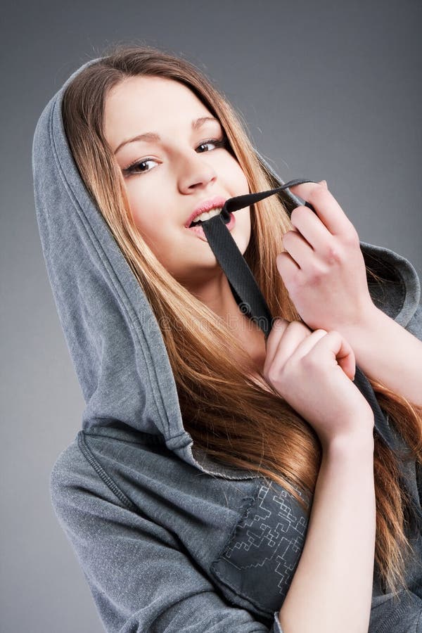 Charming young saxy girl stock photo. Image of female - 11111562