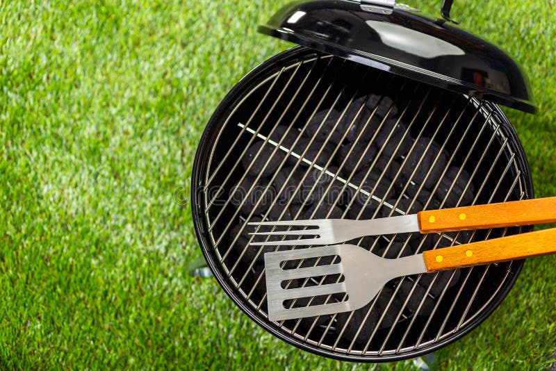 Charoal grill stock photo. Image of grilling, charcoal - 56372038