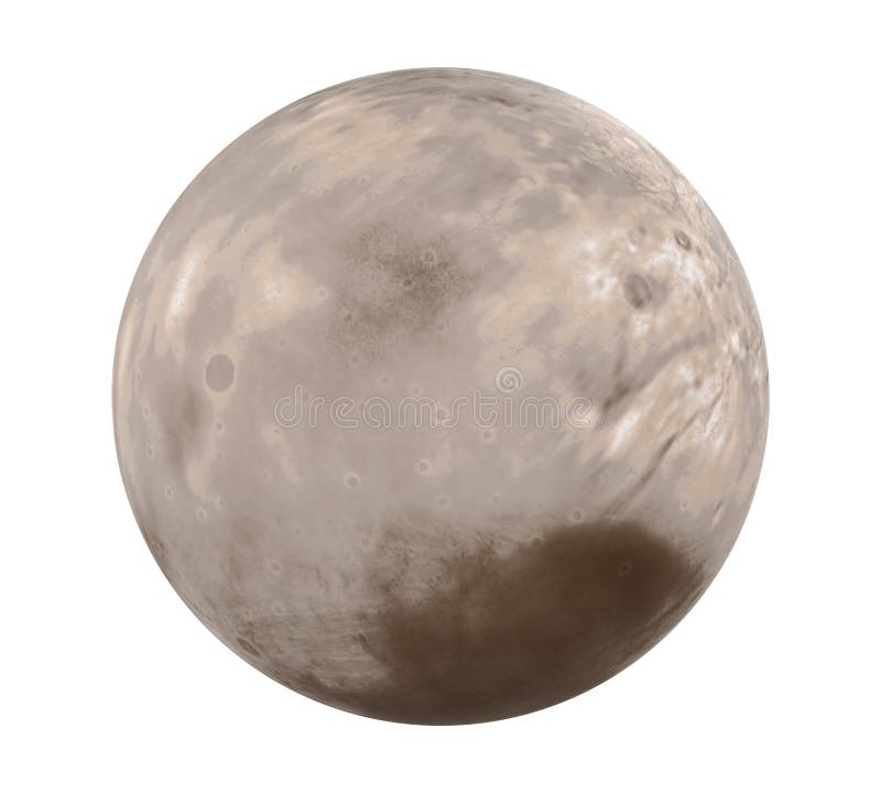 Pluto from Charon stock illustration. Illustration of pluto - 2233911
