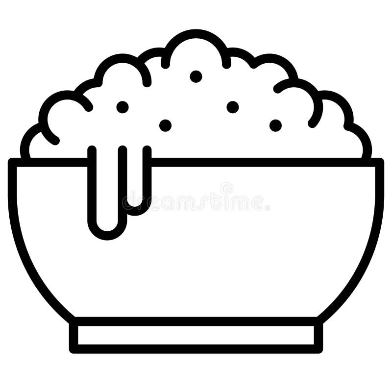 Charoset Icon, Passover Related Vector Illustration Stock Vector ...
