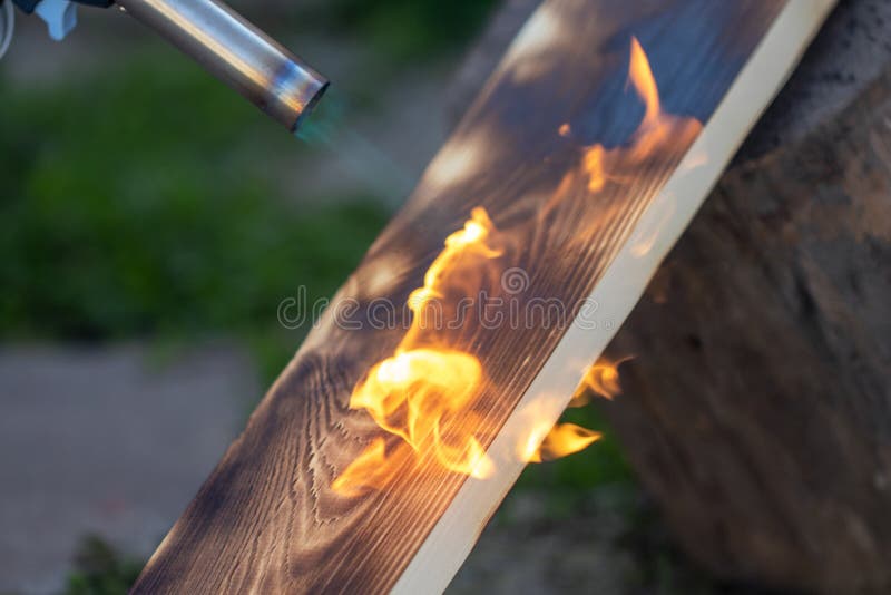 Texture of a Flame of Fire on a Black Background. Burning Fire in a ...