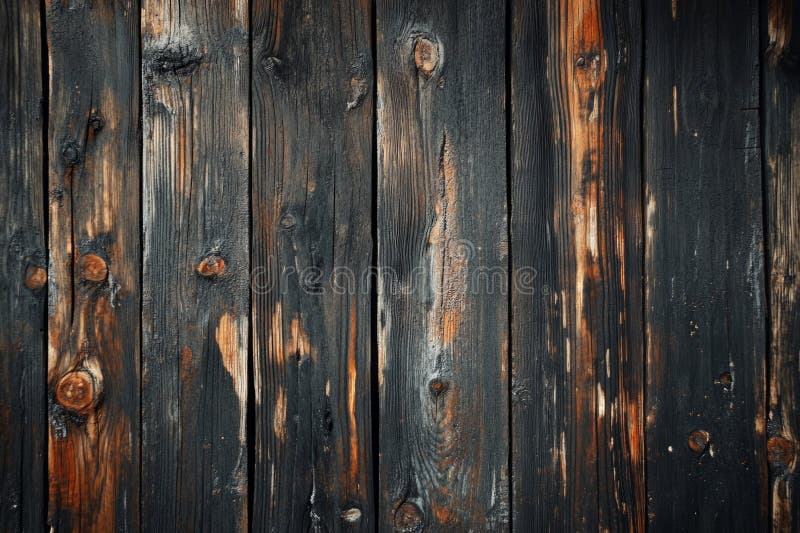 Charred Wooden Texture with Natural Patterns. Neural Network AI ...