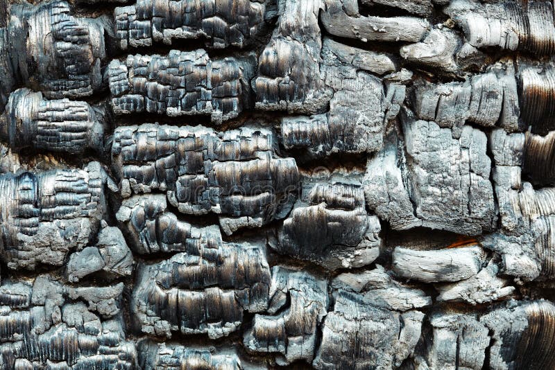 Charred Wooden Wall after Fire Stock Image - Image of charred, dirty ...