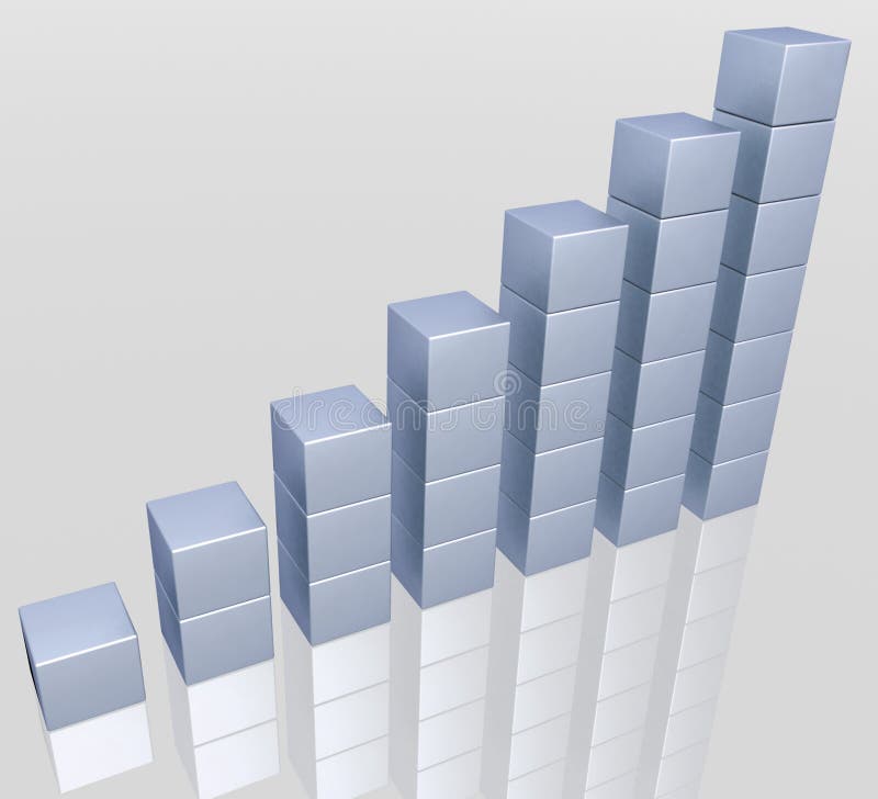 Sales growth chart stock illustration. Illustration of chart - 22847009