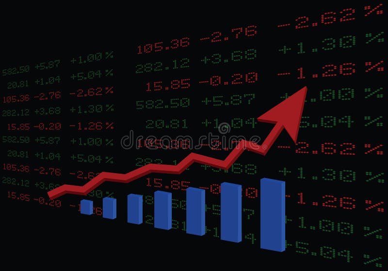 Chart Arrow Going Up Stock Illustrations – 1,471 Chart Arrow Going Up ...