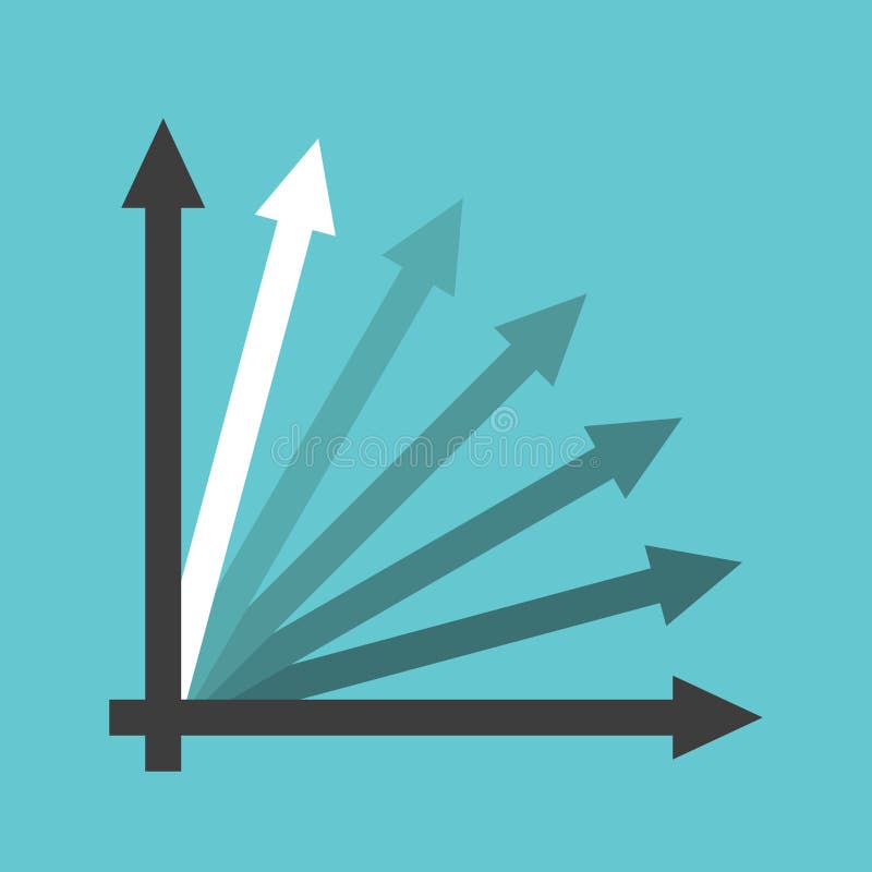 Chart, Arrows, Competition, Growth Stock Vector - Illustration of ...