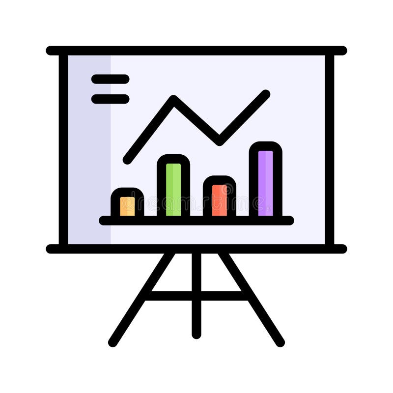 Chart on a Board, Symbolizing Team Performance Review and Feedback ...