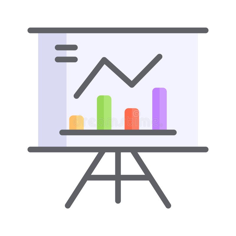 Chart on a Board, Symbolizing Team Performance Review and Feedback ...
