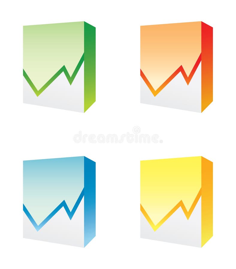 Chart Icons stock vector. Illustration of icons, symbol - 2831224