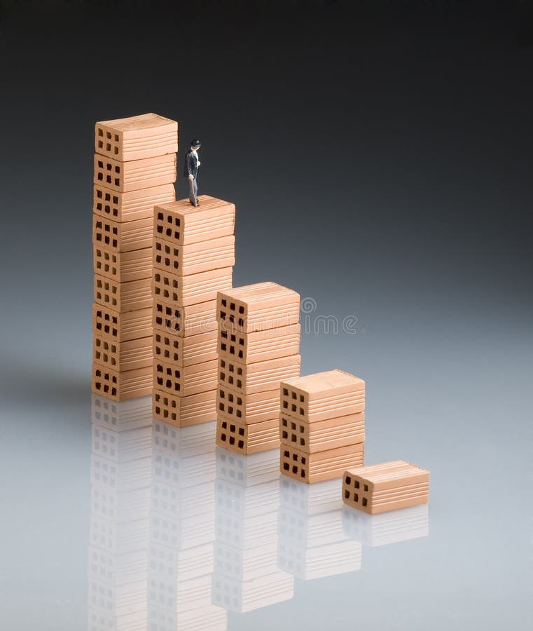 Chart of bricks stock image. Image of large, supplies - 8356231