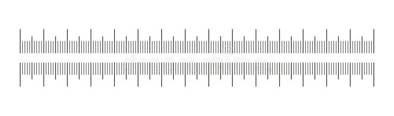 Chart 15 Centimeters. Metric Ruler. Scale for Ruler in Centimeters ...