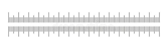 Chart 15 Centimeters. Metric Ruler. Scale for Ruler in Centimeters ...