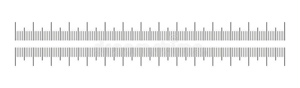 Chart 15 Centimeters. Metric Ruler. Scale for Ruler in Centimeters ...