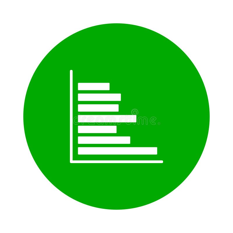 Chart and circle stock vector. Illustration of white - 170176496